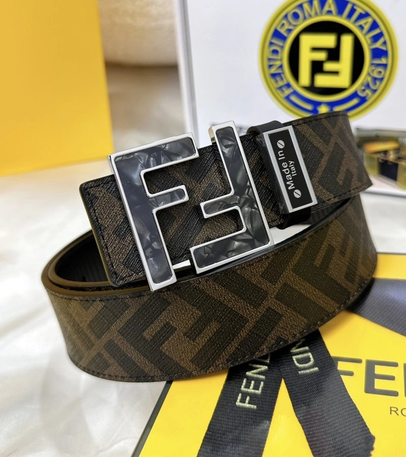 Brand-authenticated Fendi Belts