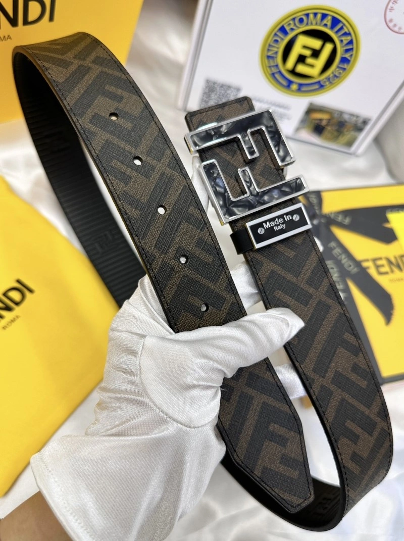 Brand-authenticated Fendi Belts