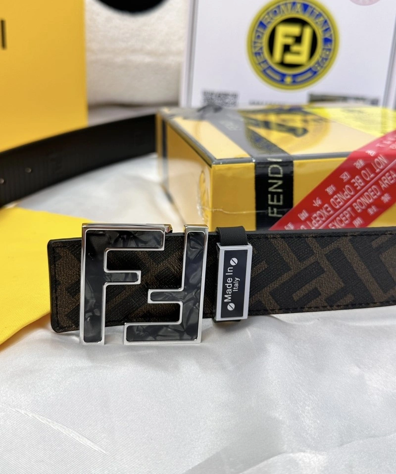 Brand-authenticated Fendi Belts