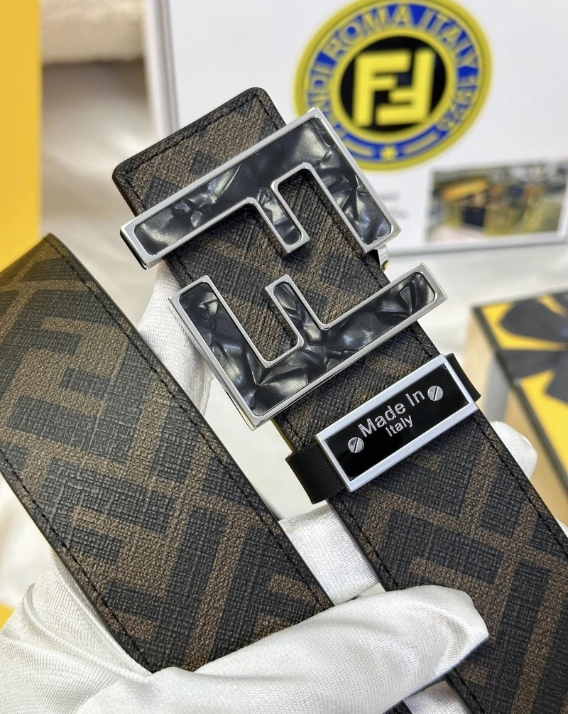 Brand-authenticated Fendi Belts