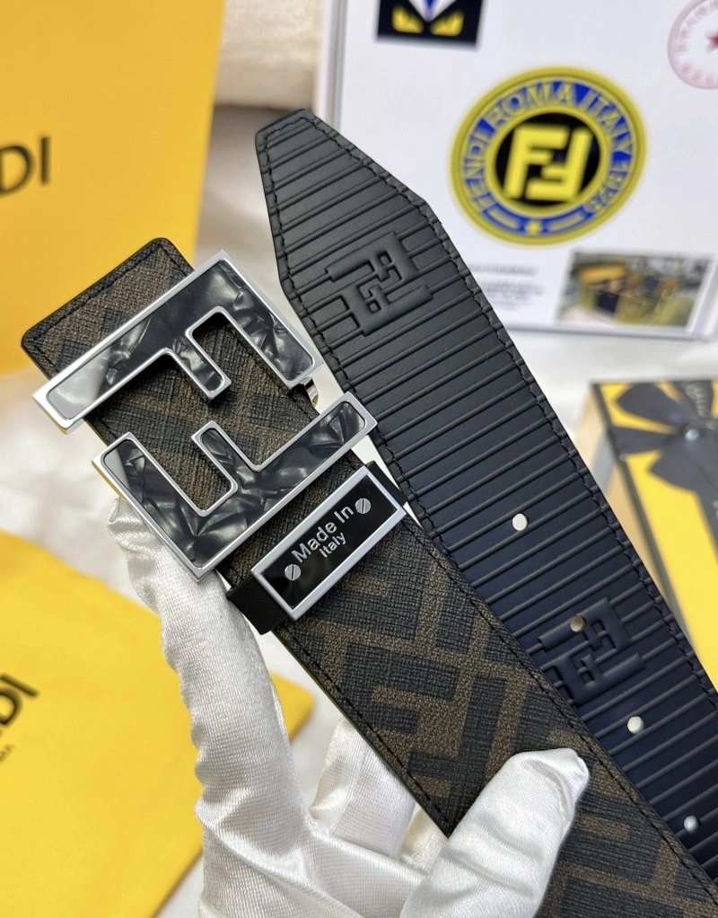 Brand-authenticated Fendi Belts
