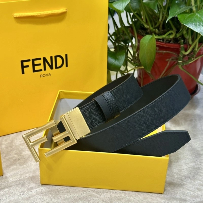 Brand-authenticated Fendi Belts