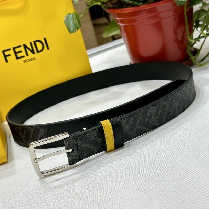 Brand-authenticated Fendi Belts