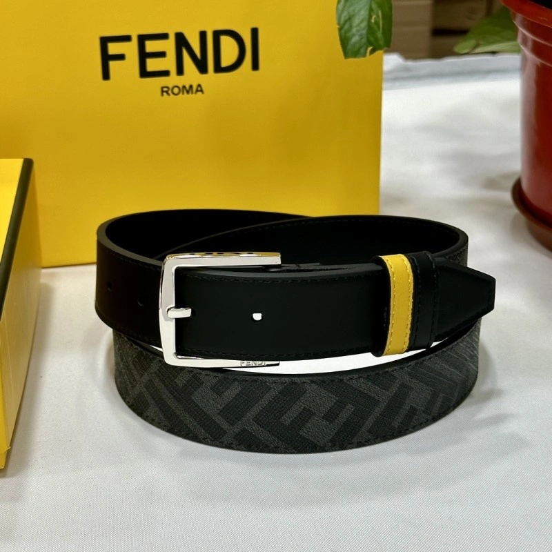 Brand-authenticated Fendi Belts