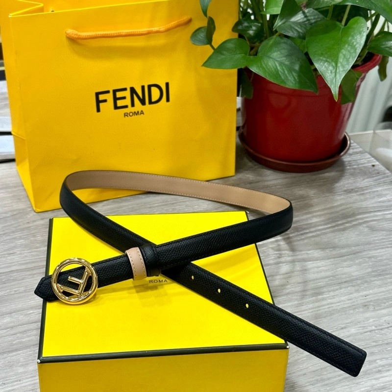 Brand-authenticated Fendi Belts