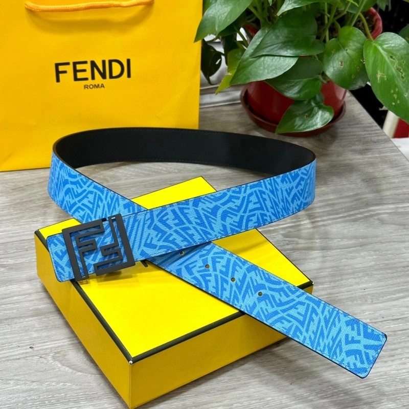 Brand-authenticated Fendi Belts