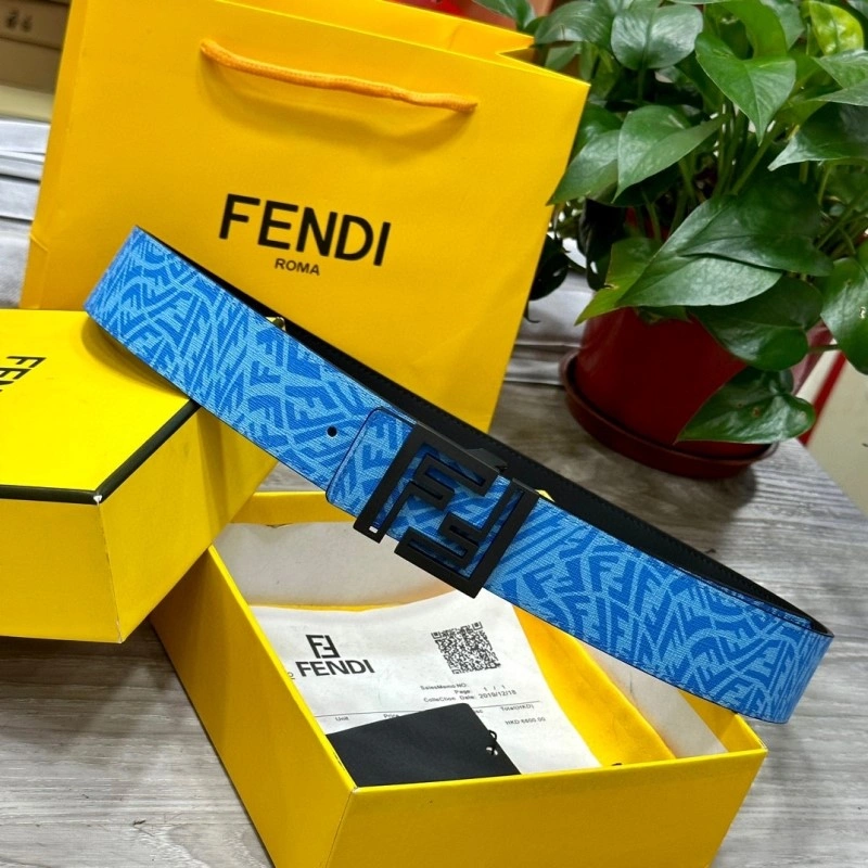 Brand-authenticated Fendi Belts