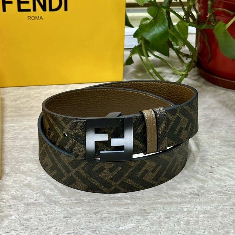 Brand-authenticated Fendi Belts