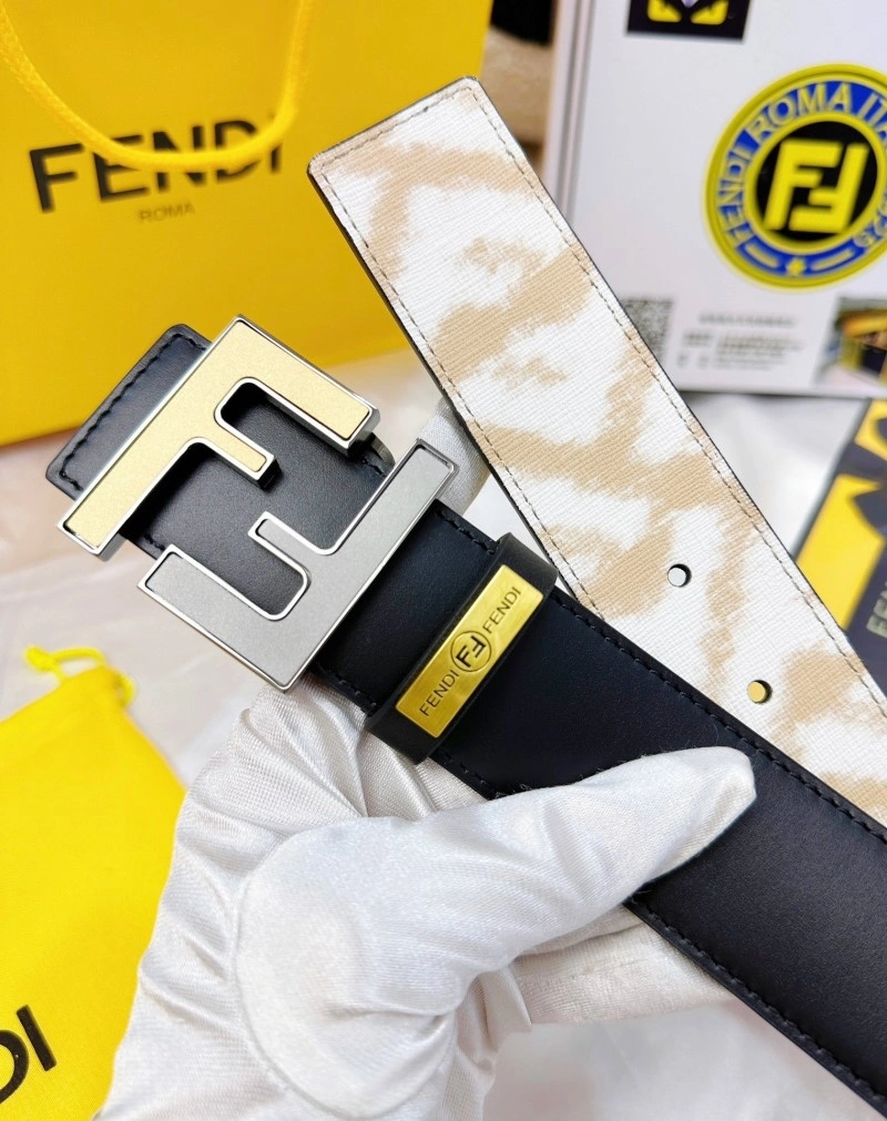 Brand-authenticated Fendi Belts