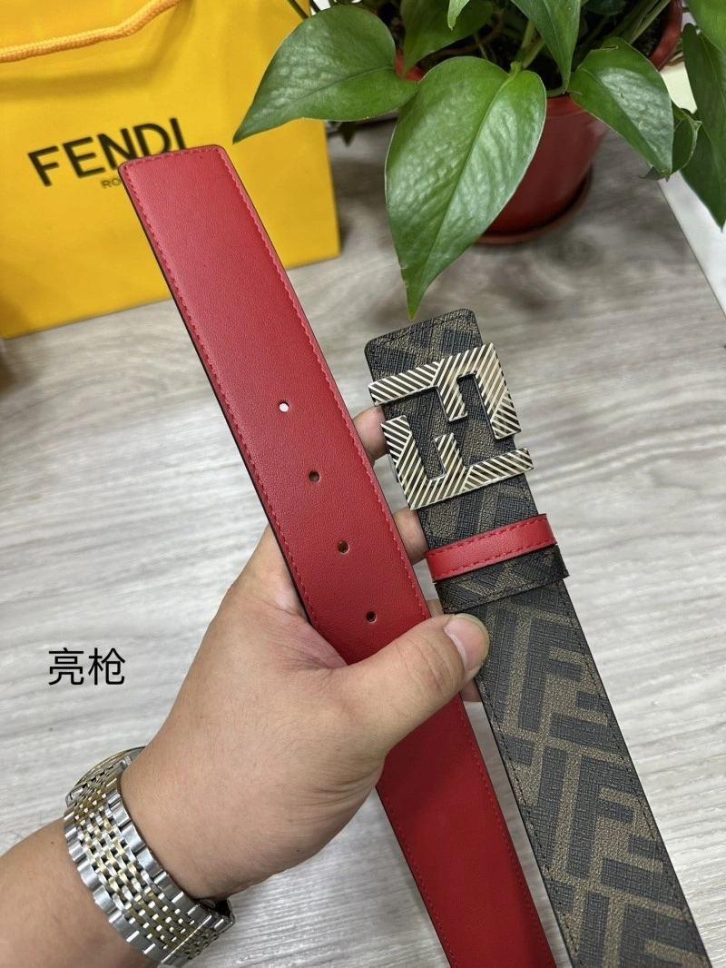 Brand-authenticated Fendi Belts