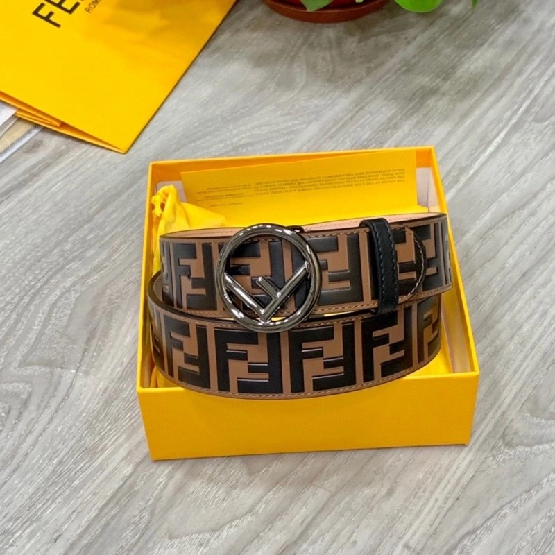Brand-authenticated Fendi Belts