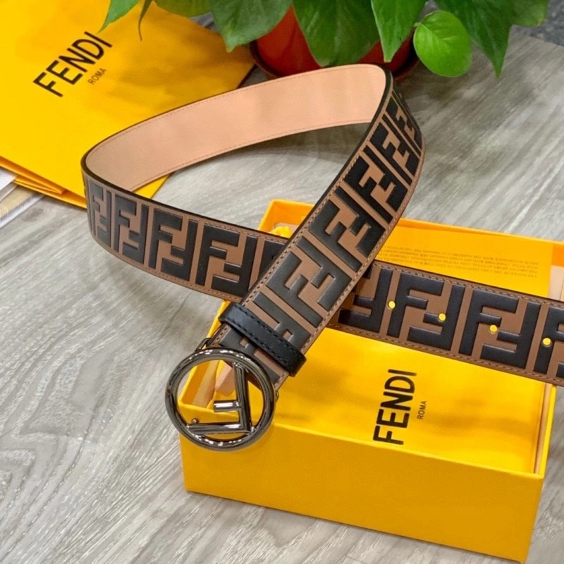 Brand-authenticated Fendi Belts