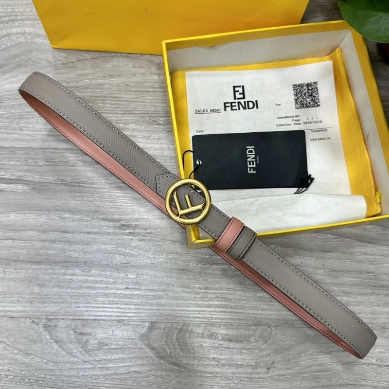 Brand-authenticated Fendi Belts