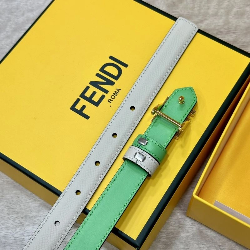 Brand-authenticated Fendi Belts