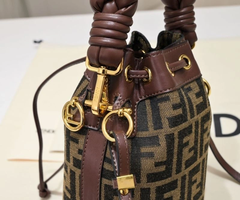 Indistinguishable Fendi Bucket Bags