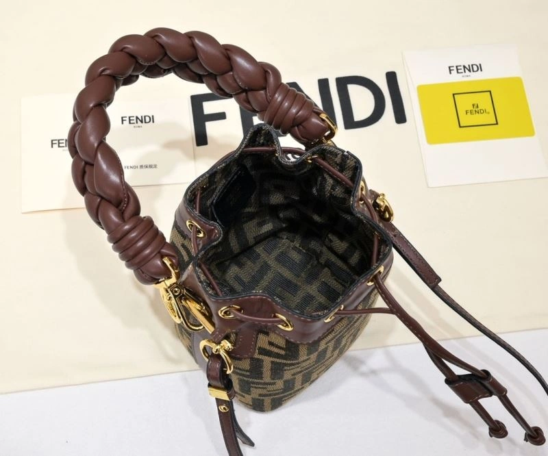 Indistinguishable Fendi Bucket Bags