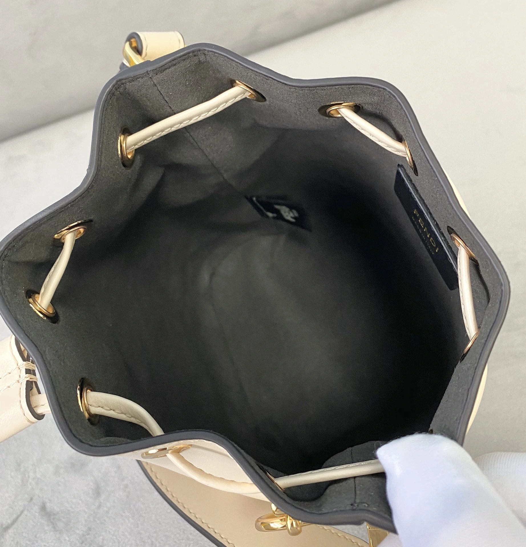 Indistinguishable Fendi Bucket Bags