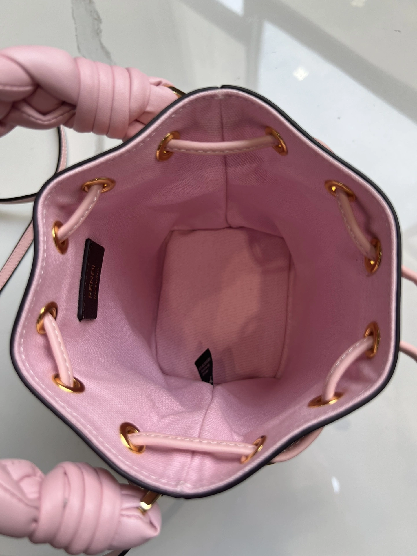 Brand-authenticated Fendi Bucket Bags