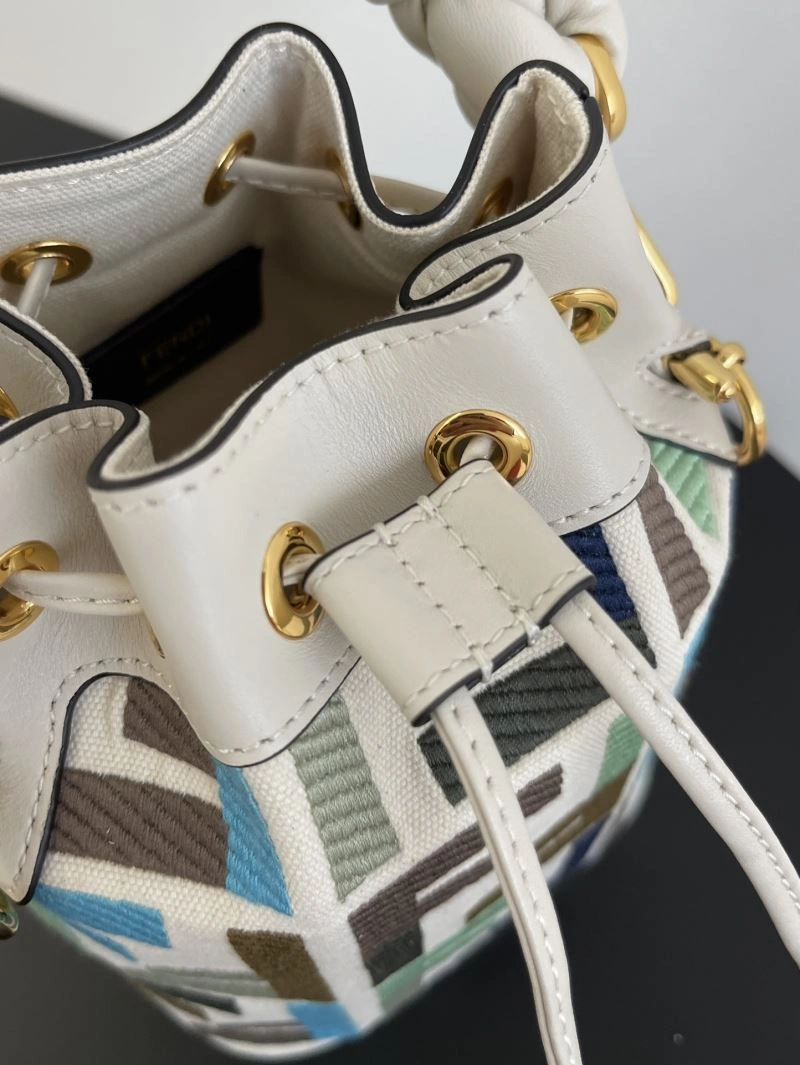 Brand-authenticated Fendi Bucket Bags