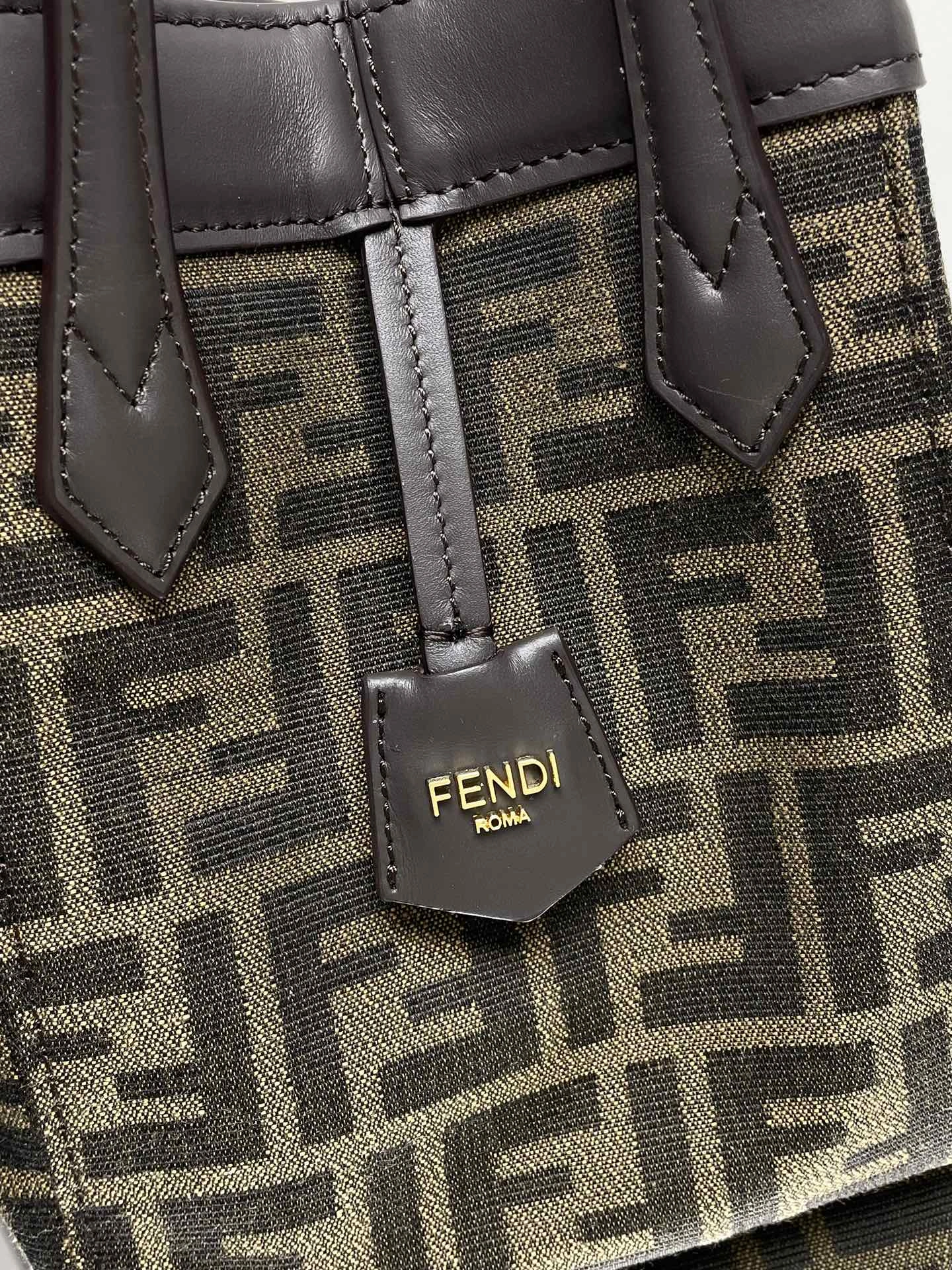 Indistinguishable Fendi Bucket Bags