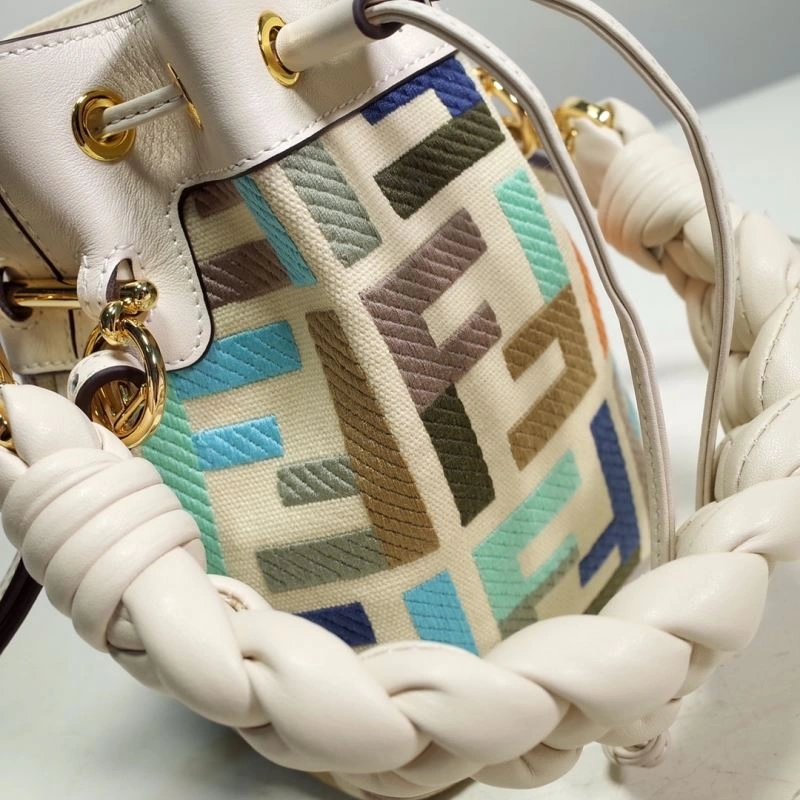 Indistinguishable Fendi Bucket Bags