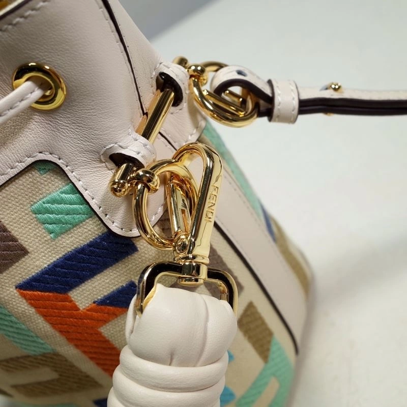 Indistinguishable Fendi Bucket Bags