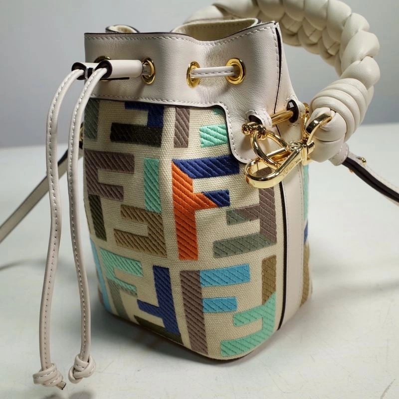 Indistinguishable Fendi Bucket Bags