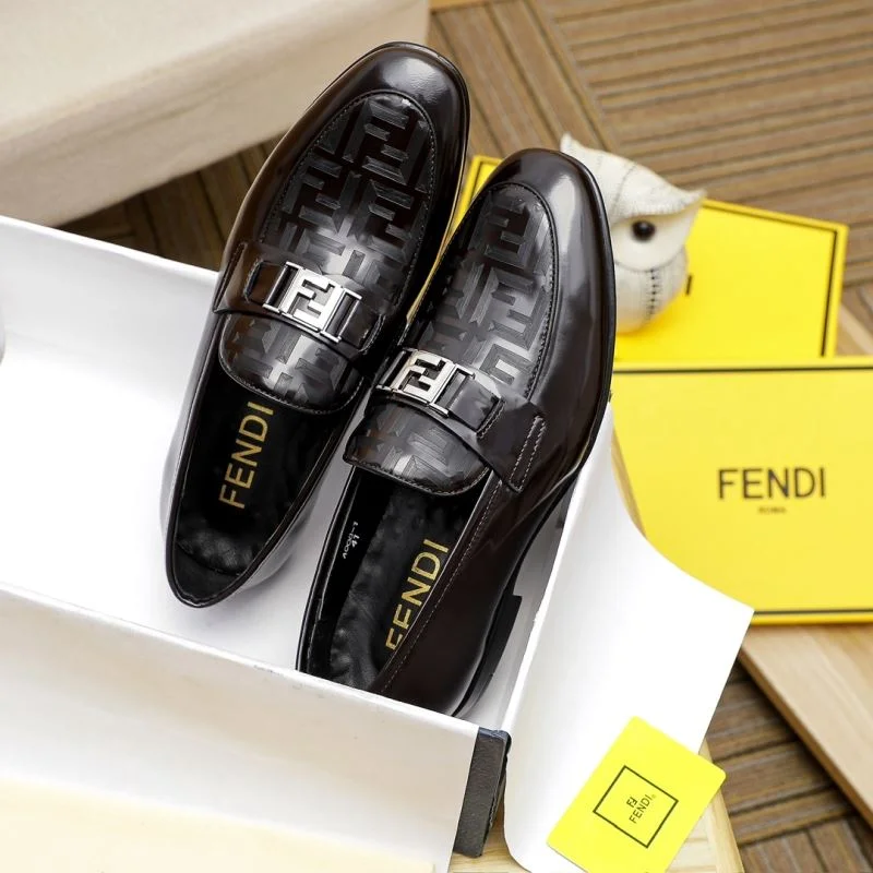 Brand-authenticated Fendi Business Shoes
