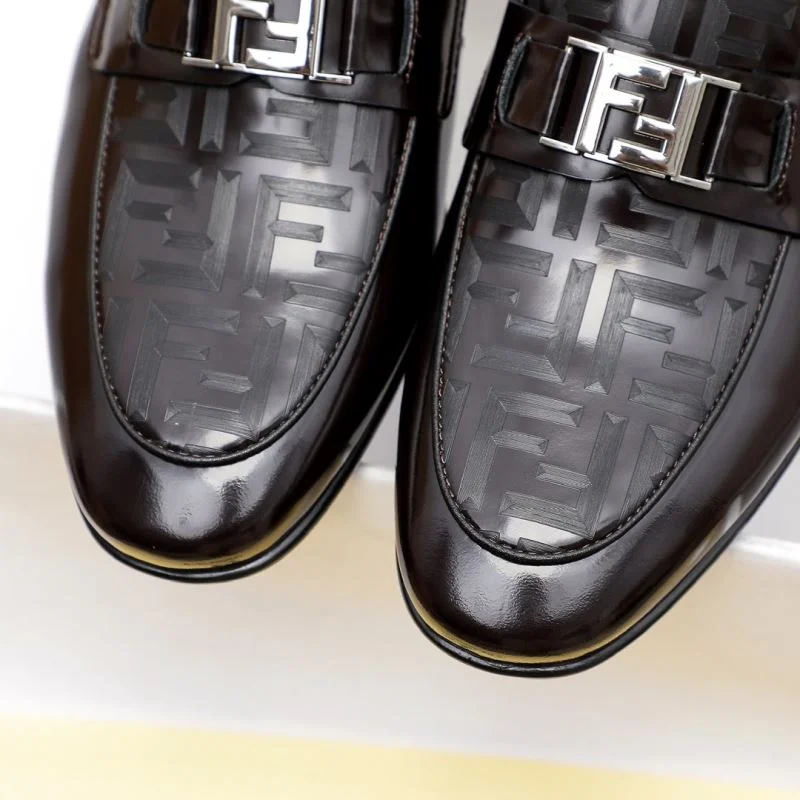 Brand-authenticated Fendi Business Shoes