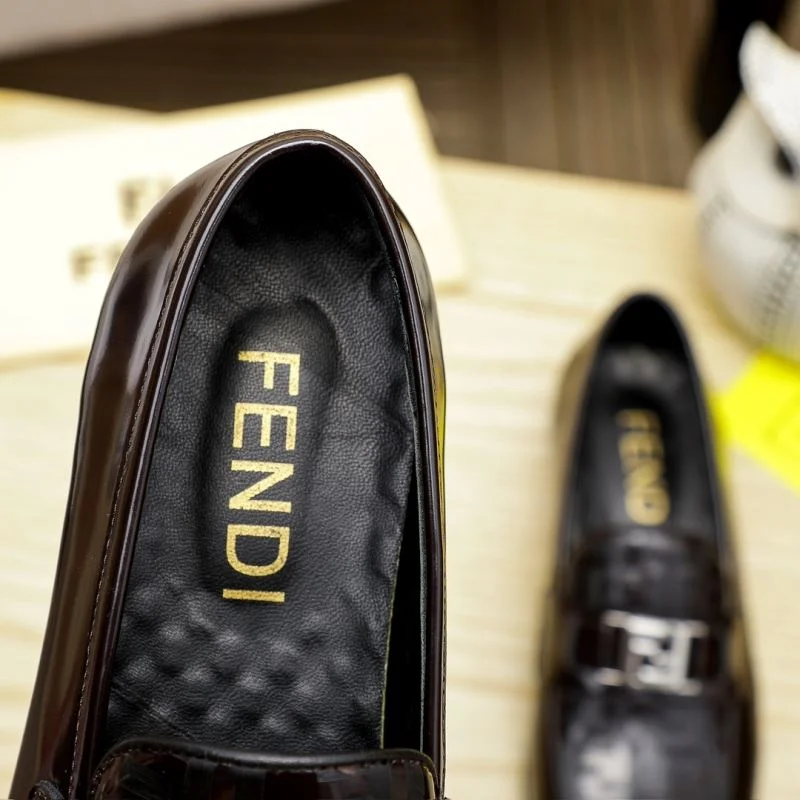 Brand-authenticated Fendi Business Shoes