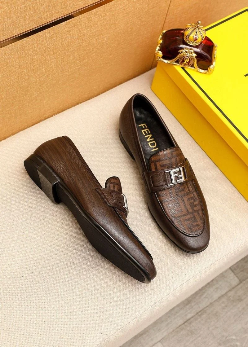 Precise copy Fendi Business Shoes