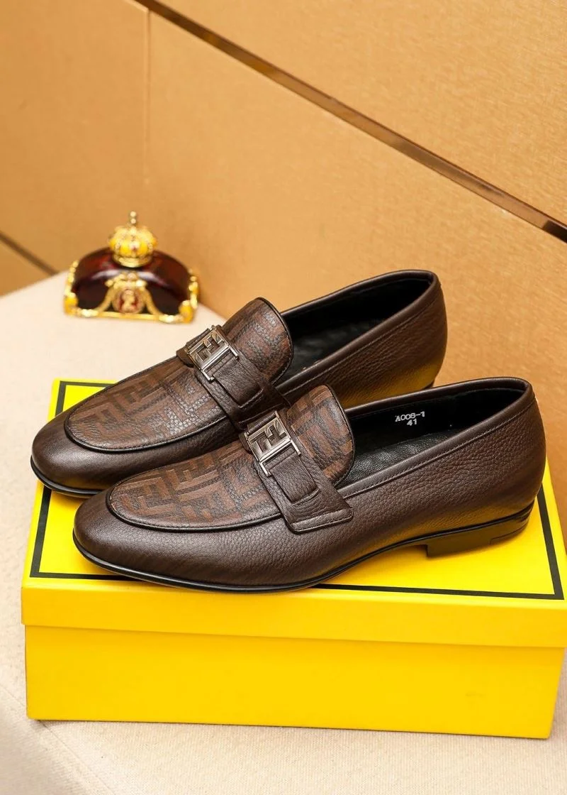 Precise copy Fendi Business Shoes