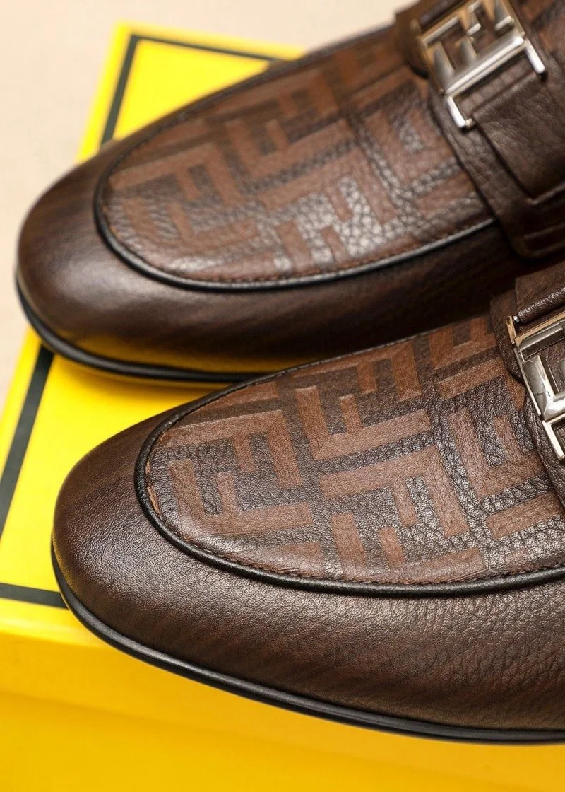 Precise copy Fendi Business Shoes