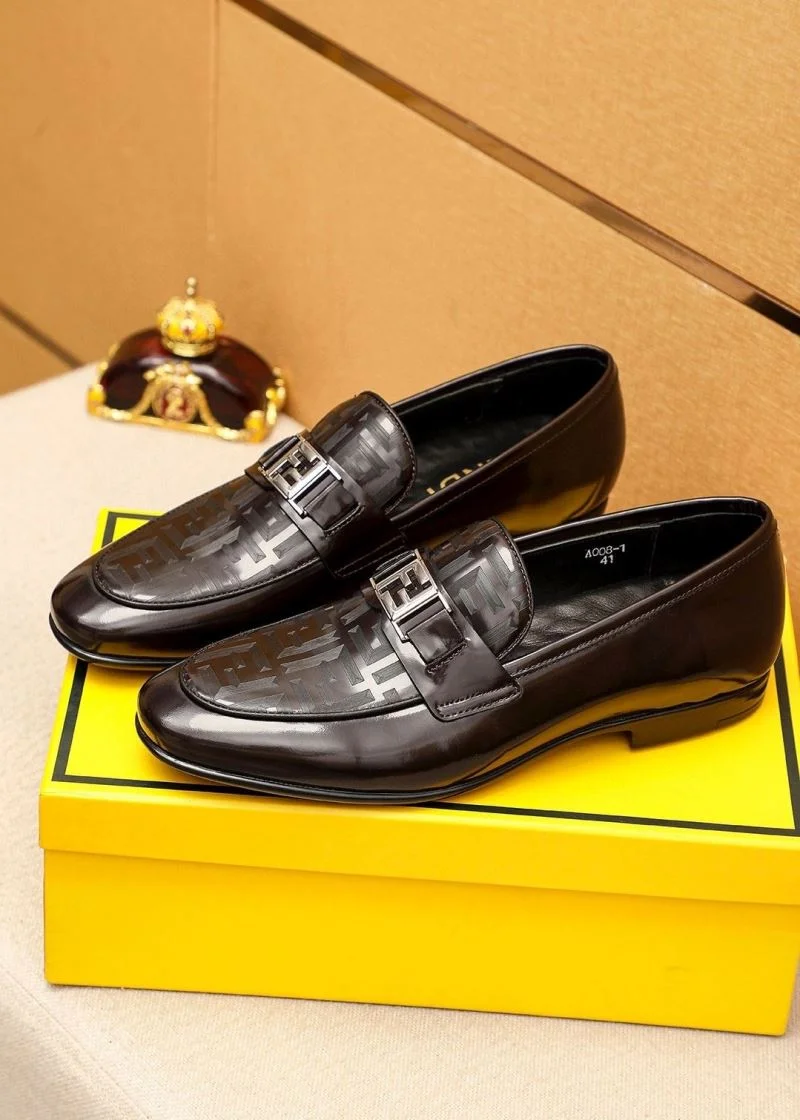 1:1 copy Fendi Business Shoes
