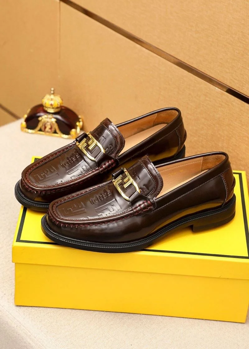 Precise copy Fendi Business Shoes