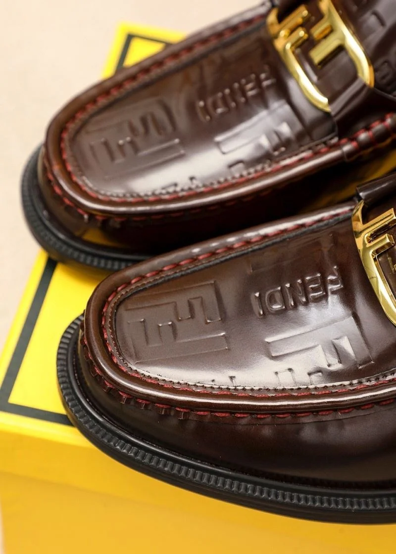 Precise copy Fendi Business Shoes