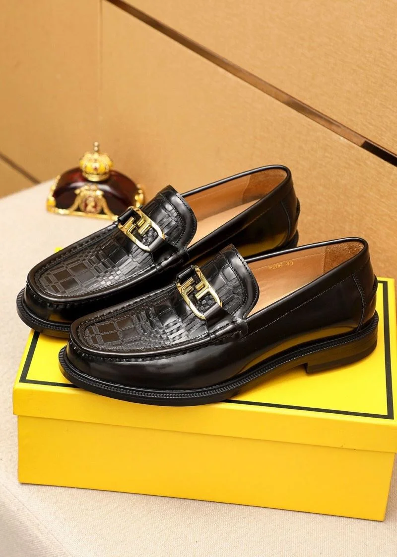 Precise copy Fendi Business Shoes