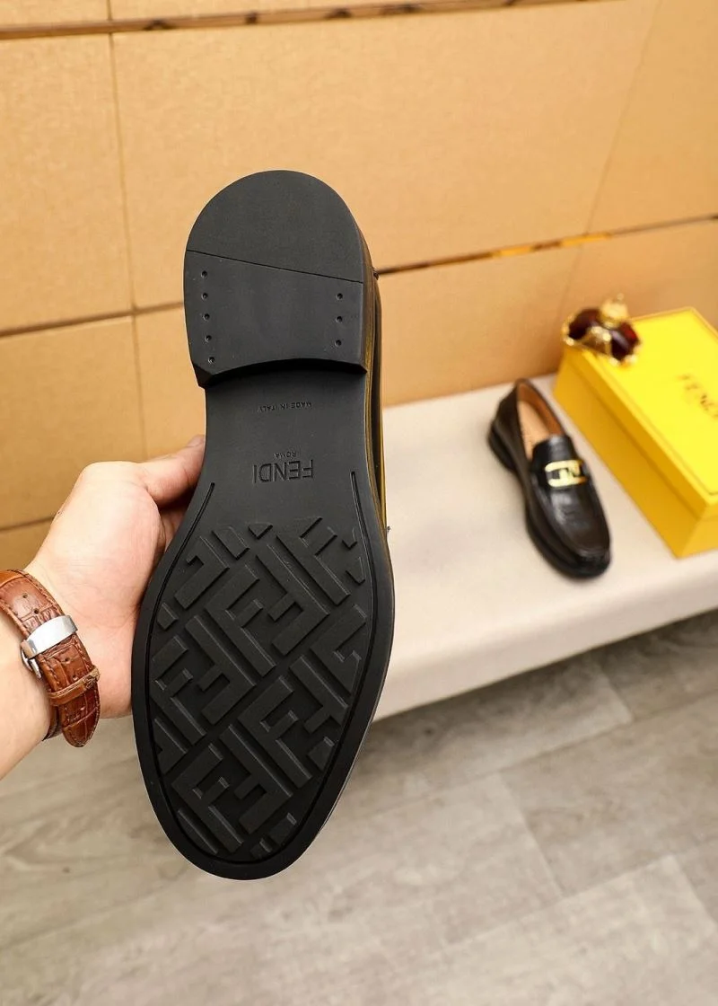 Precise copy Fendi Business Shoes