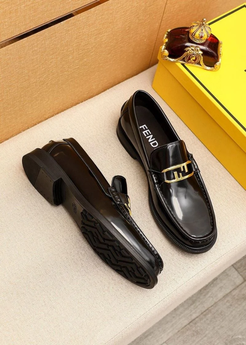 Precise copy Fendi Business Shoes
