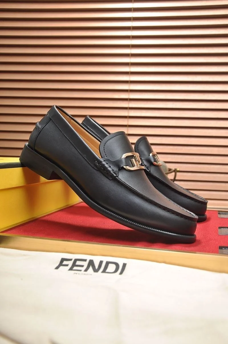 Brand-authenticated Fendi Business Shoes
