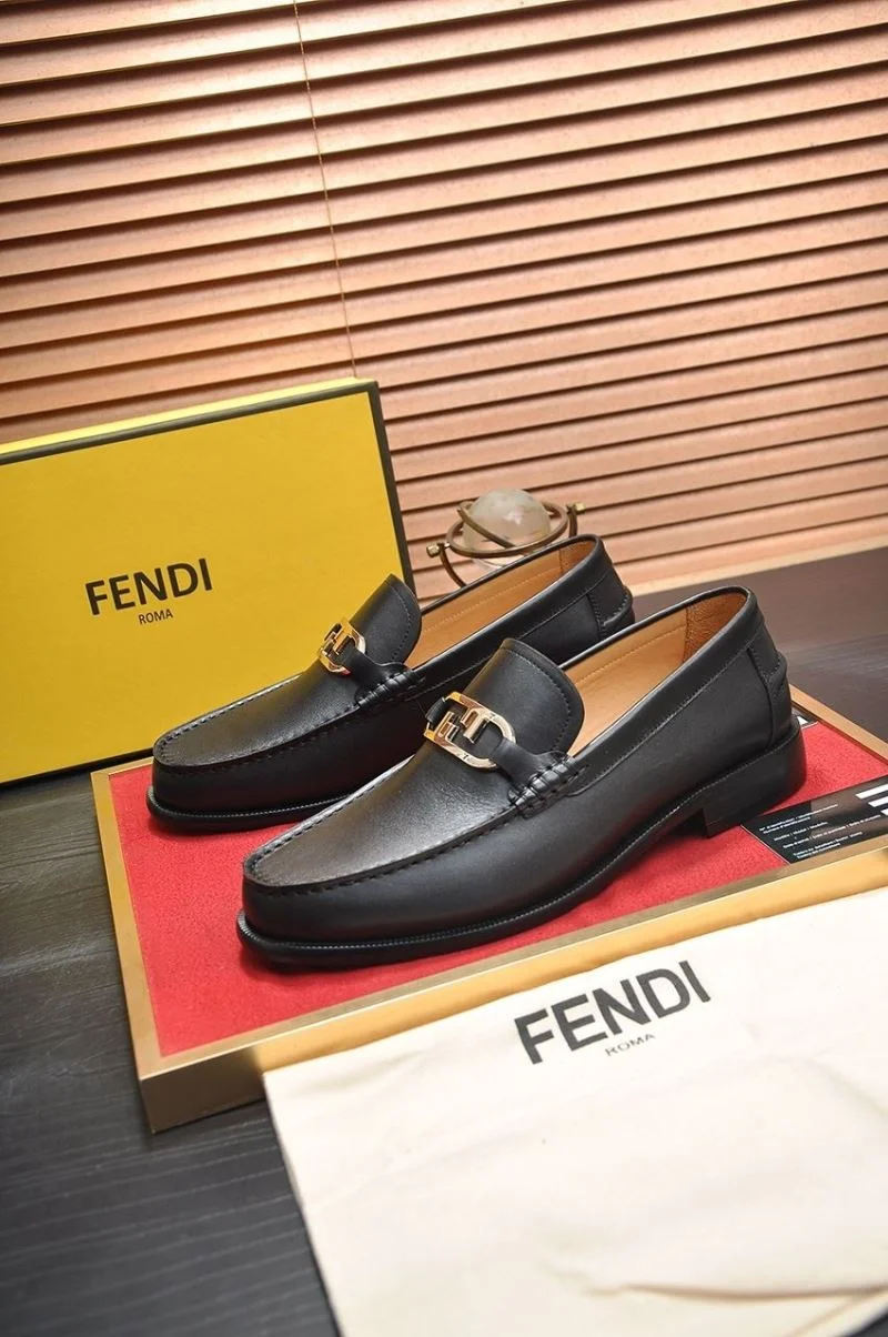 Brand-authenticated Fendi Business Shoes