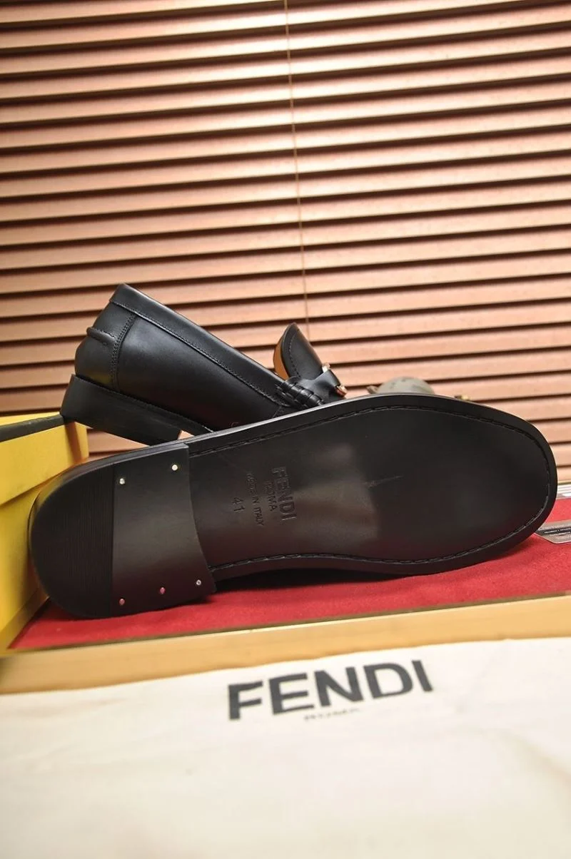 Brand-authenticated Fendi Business Shoes