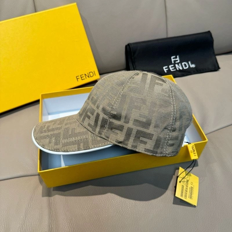 Brand-authenticated Fendi Caps