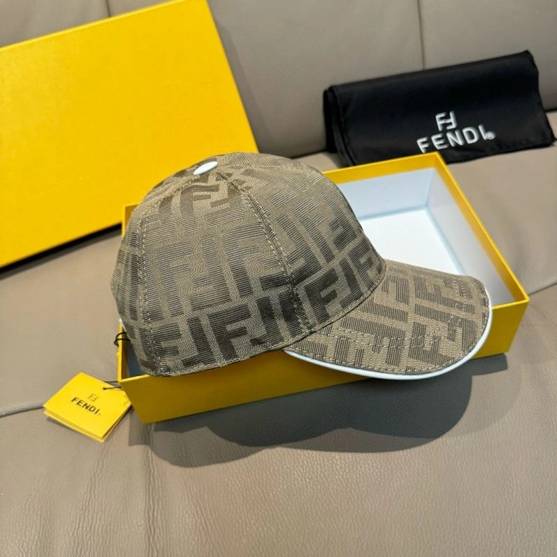 Brand-authenticated Fendi Caps