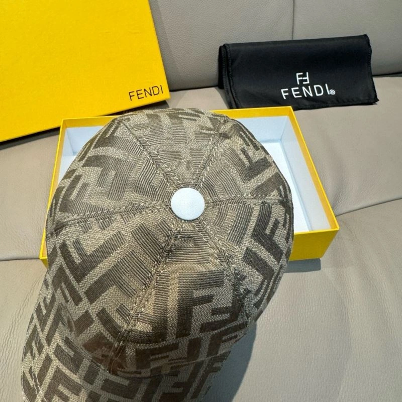 Brand-authenticated Fendi Caps