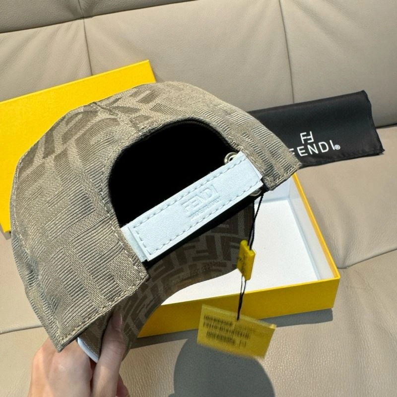 Brand-authenticated Fendi Caps