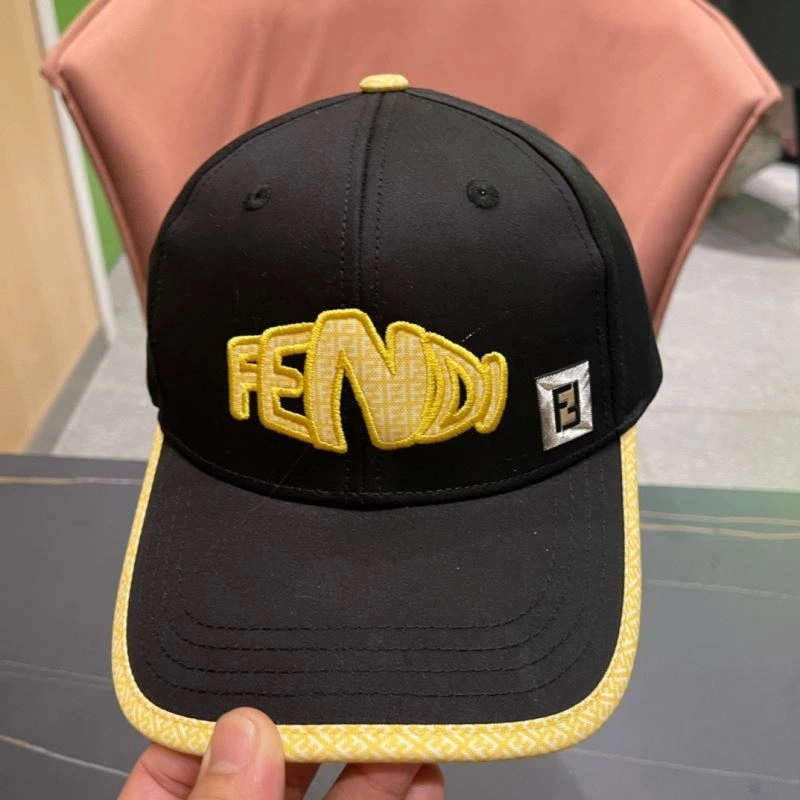 Brand-authenticated Fendi Caps