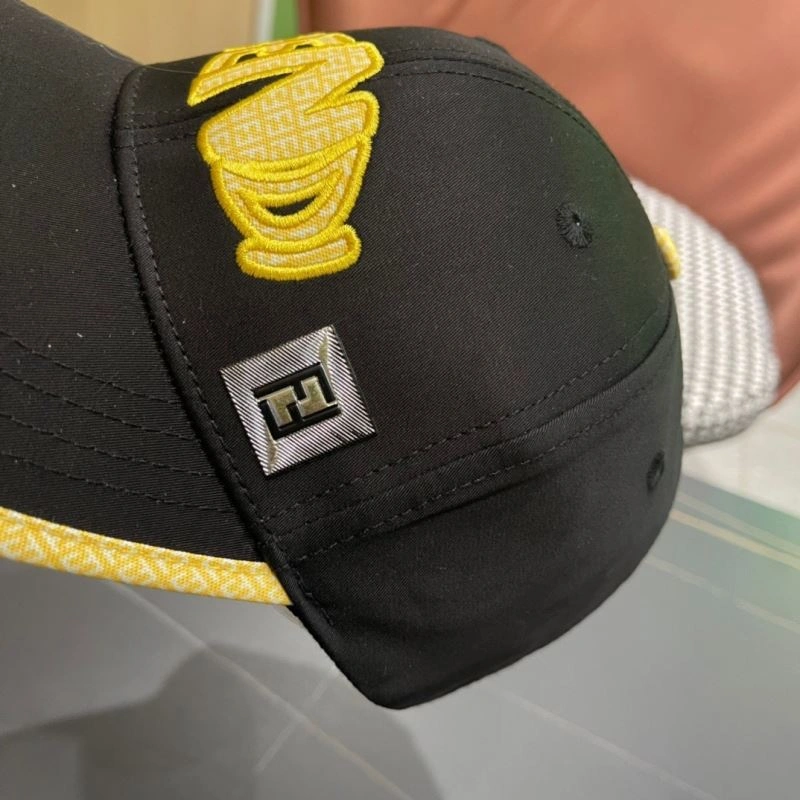 Brand-authenticated Fendi Caps