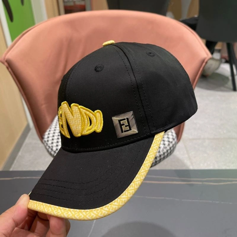 Brand-authenticated Fendi Caps