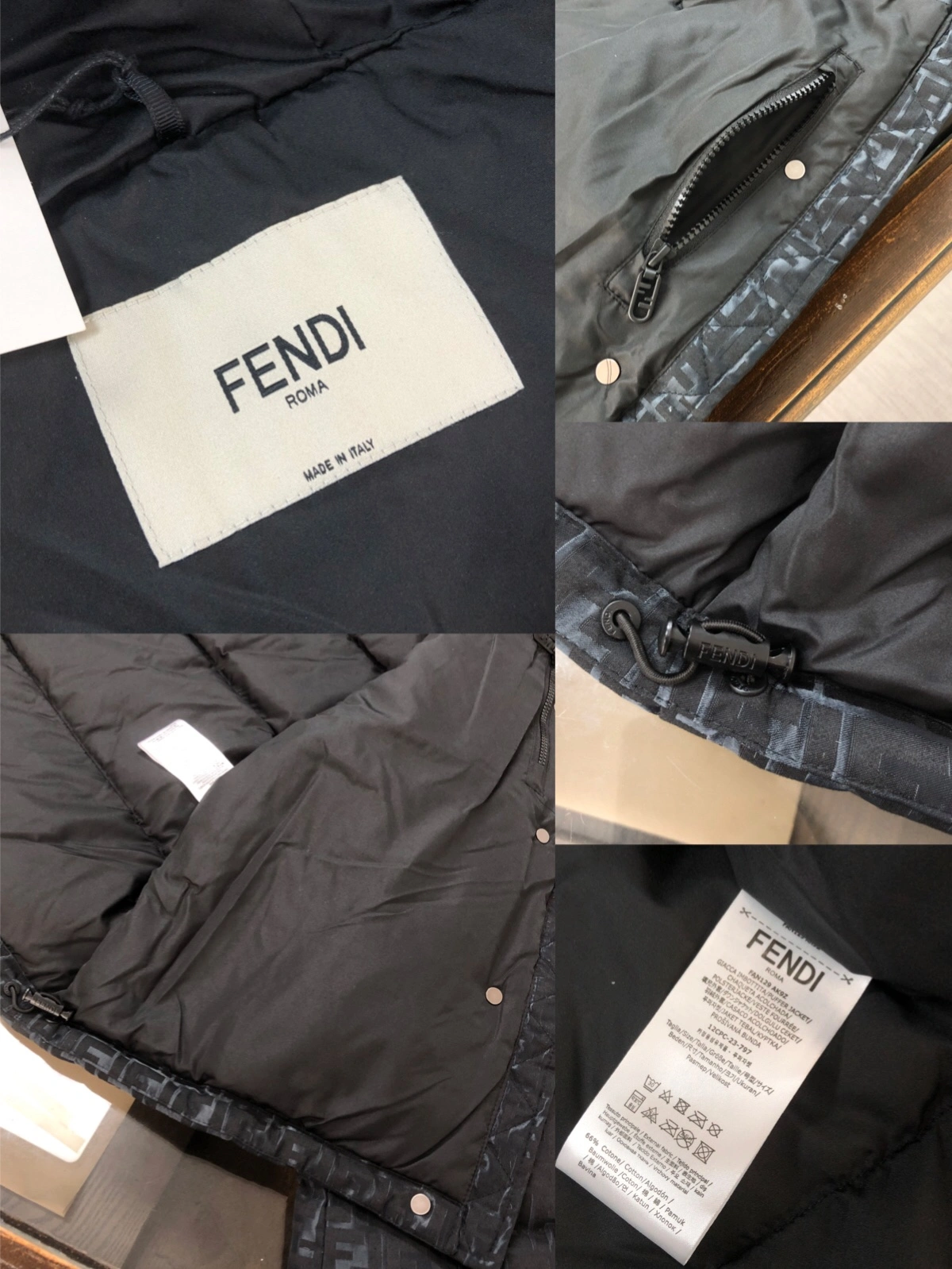 Factory-made Fendi Down Jackets